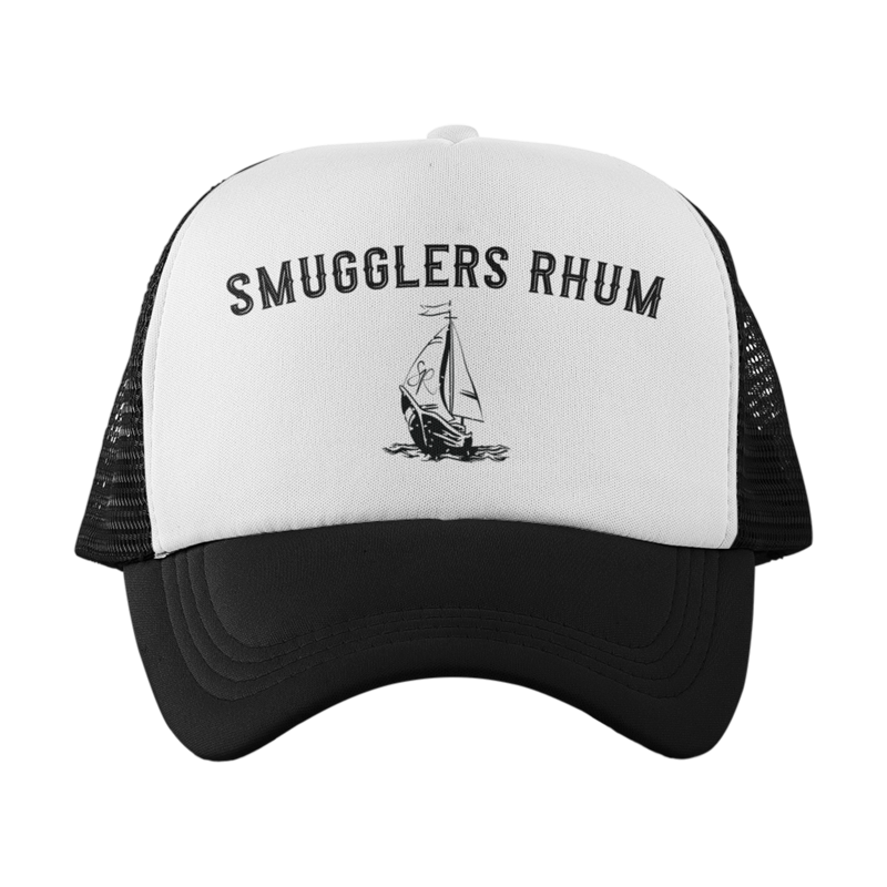 Smuggler's Brand Trucker Hat - Smugglers Rhum Taste Like A Vacation
